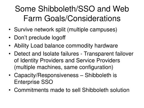 ppt using shibboleth as an sso powerpoint presentation free download