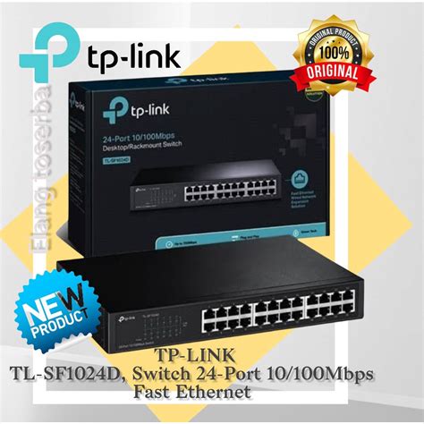 Jual Switch Tp Link Ethernet Mbps Port Tl Sf D Shopee Indonesia