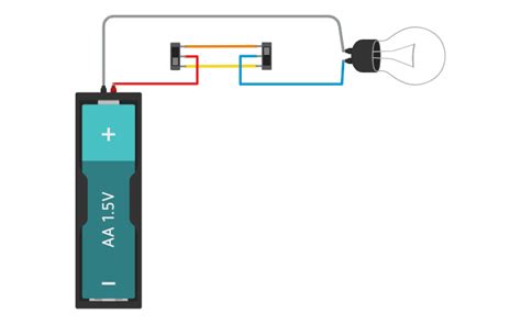 Circuit Design 2 Way Switch Tinkercad