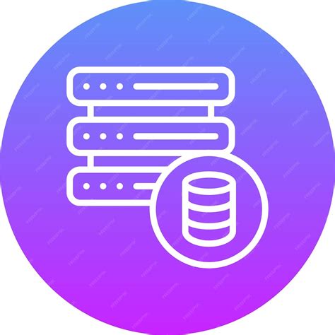 Premium Vector Database Network Vector Icon Illustration Of Web Hosting Iconset