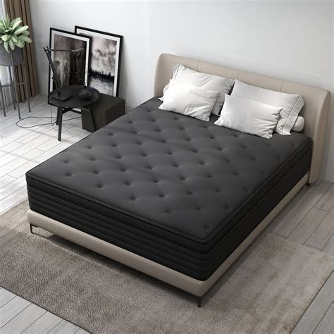 12 Inch Twin Size Medium Firm Hybrid Mattress Thickness Bed In A Box