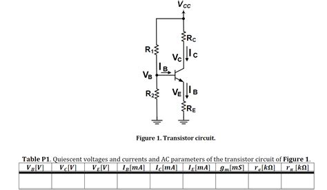 Solved For The Transistor Circuit Of Figure Calculate The Chegg