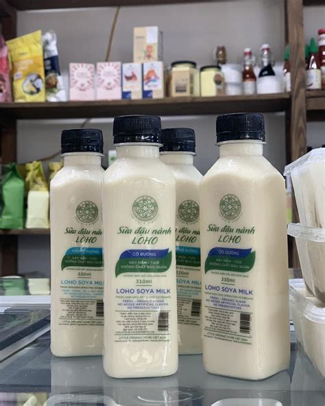 Sữa đậu Nành Loho Có đường 330ml Omgreen