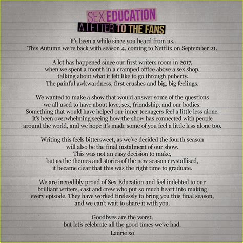 Photo Sex Education Ending Photo Just Jared Entertainment News