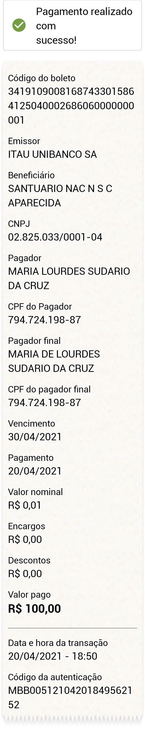 Math Ticket With Numbers