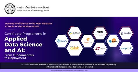 Iit Delhi Applied Data Science And Artificial Intelligence Course Timespro Executive Education