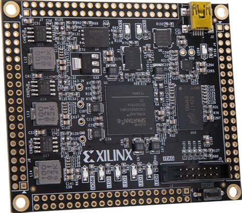 alinx xilinx fpga 核心板 spartan 6 ddr3 xc6slx16 ac616b alinx 芯驿电子科技（上海）有限公司