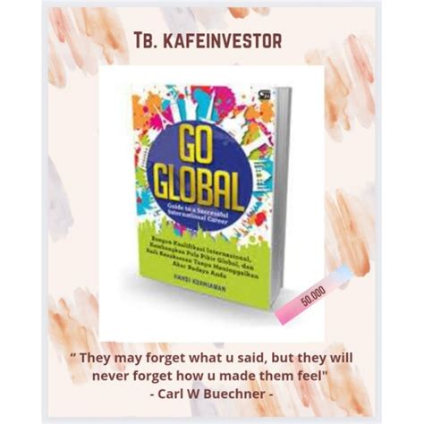 jual buku go global shopee indonesia