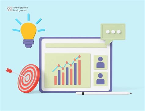 프로젝트 시작의 개념 프로젝트 관리 라이프 사이클 3d 렌더링 그림입니다 프리미엄 Psd 파일