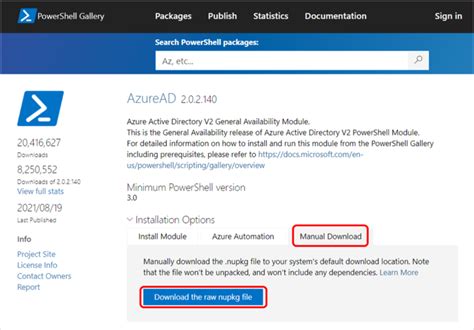 Azure Ad Powershell モジュールの制限環境でのインストール M365tips