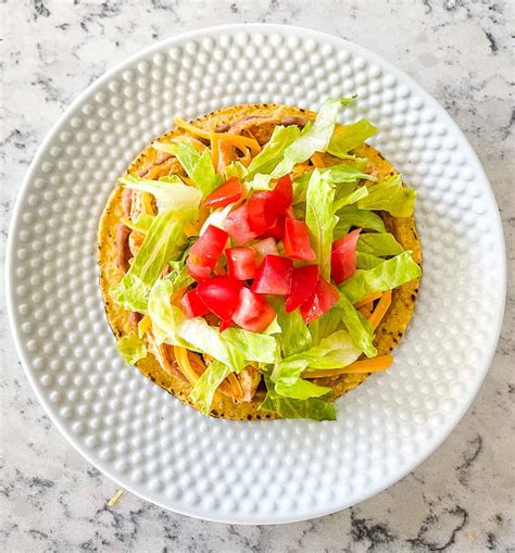 Shredded Chicken Tostadas Recipe Easy Creations By Kara