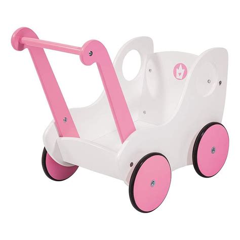 【Игрушка коляска для кукол Bayer Design Wooden Walker Doll's Pram ...
