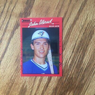 1990 Donruss 711 John Olerud Toronto Blue Jays Rookie Ebay