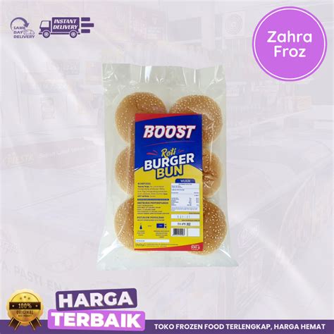 Jual Roti Burger Wijen Boost Shopee Indonesia
