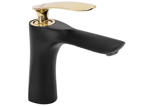 Змушівач для Умивальника Rea Orbit Чорний Золото Низький Rea B2054 купити в Україні ціна в