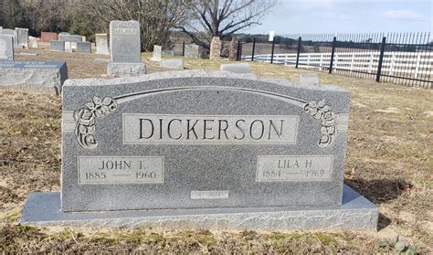 John Thomas Dickerson 1885 1960 Find A Grave Memorial