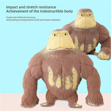 Maxi Baba Stretchy Spongy Squishy Monkey Gorilla Stress Relief Toy Vent