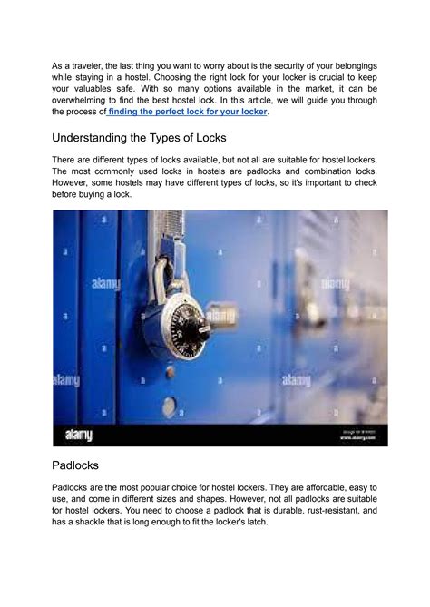 Locker Lock The Ultimate Guide To Choosing The Best Lock For Your Locker [updated December 2024 ]