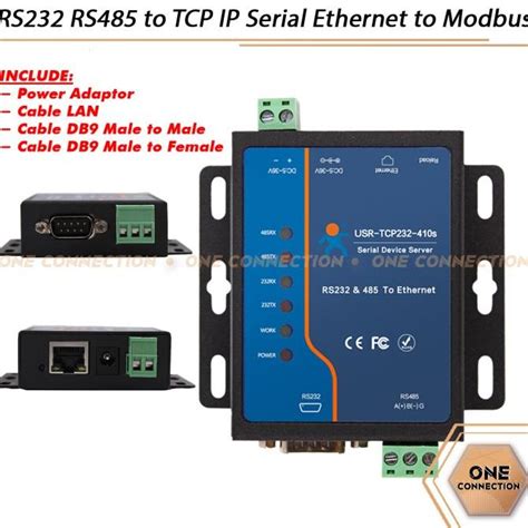 jual rs232 rs485 to tcp ip serial ethernet to modbus gateway converter