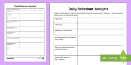 What Is An ABC Behaviour Chart Answered Twinkl Teaching Wiki