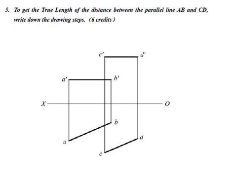 Solved To Get The True Length Of The Distance Between The Chegg