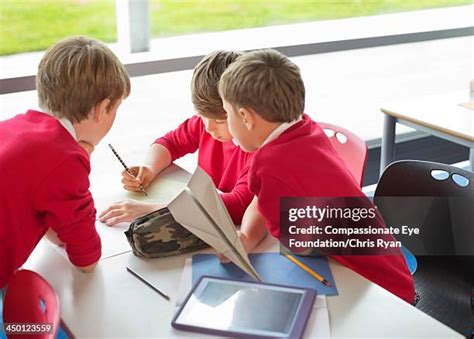Paper Airplane Classroom Photos And Premium High Res Pictures Getty