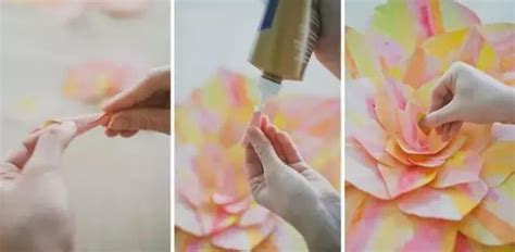 「教師篇」教你做環保又美觀的diy大紙花 每日頭條