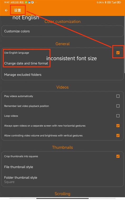 Inconsistent Font Size In Settings · Issue 2425 · Simplemobiletoolssimple Gallery · Github