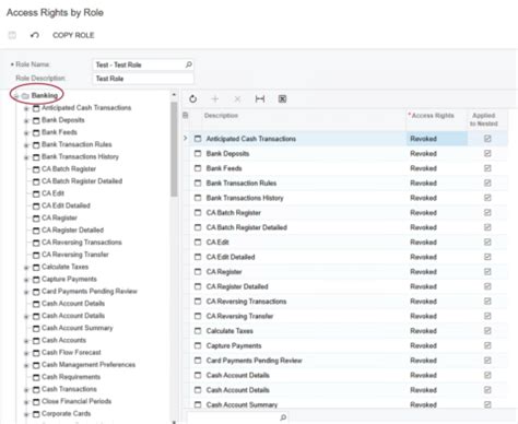Acumatica Pro Tip Managing Access Rights By Role Intelligent Technologies Inc