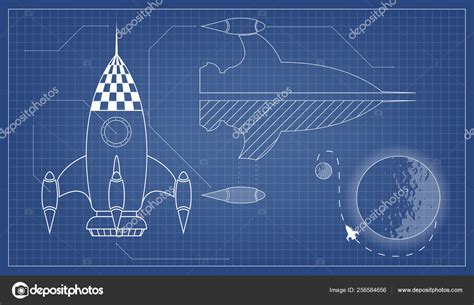 Space Shuttle Blueprint
