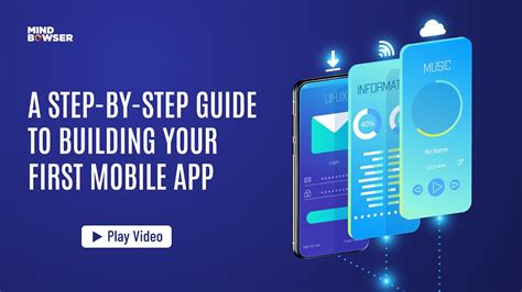 a step by step guide to building your first mobile app youtube