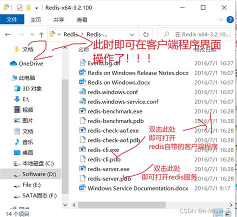 windows版本的redis安装教程 window安装redis3 2 csdn博客