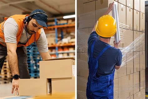 Targeted Warehouse Automation Pallet Stacking And Wrapping