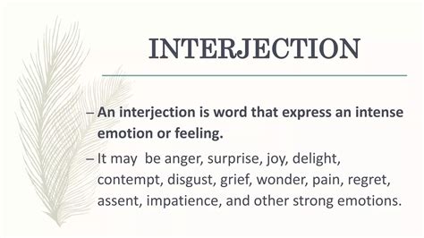Interjection Pptx Interjection Pptx
