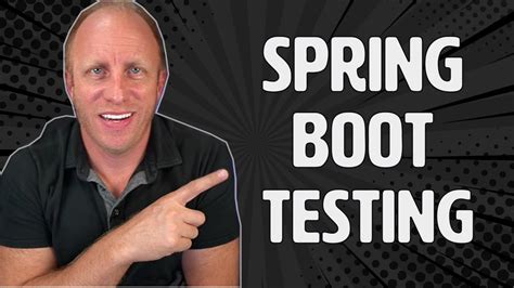 Spring Boot Testing Batteries Included Youtube
