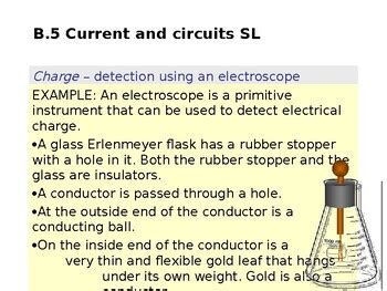 IB DP B 5 Current And Circuits PPT SL First Exam 2025 By Pauls Bits