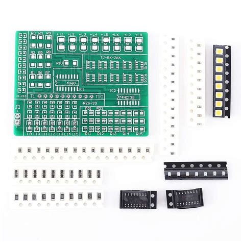 Diy Kit Rgb Led Flashing Controller Smd Component Welding Practice Electronic Suite Sinoning