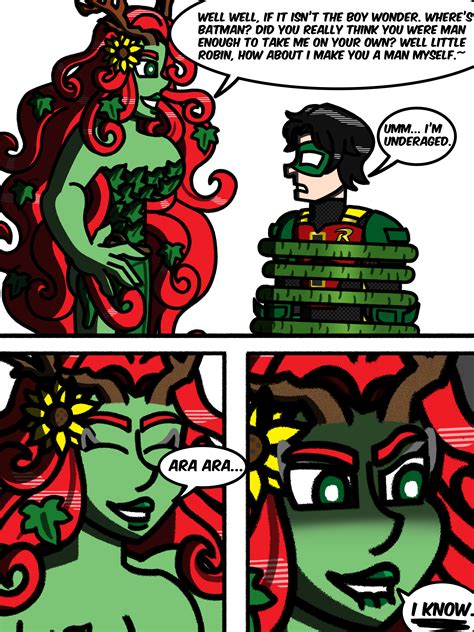 Poison Ivy And Robin Comic