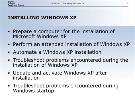 Ppt Installing Windows Xp Powerpoint Presentation Free Download Id