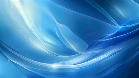 Design An Abstract Blue Background With Smooth Gradients And Soft Light Effects Creating A