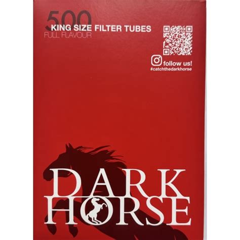 Сигаретные гильзы DARK HORSE 500 купить в интернет-магазине Табачный ...