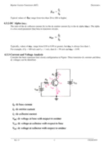 Solution Bipolar Junction Transistors Bjt Studypool