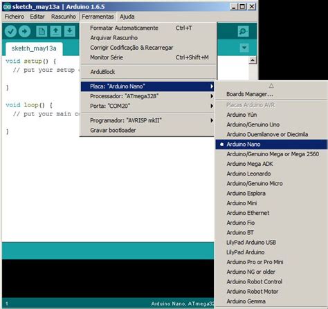Arduino Configuração ~ The Inventors Tutorials