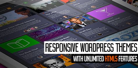 Modern Responsive Wordpress Themes With Unlimited Html5 Features
