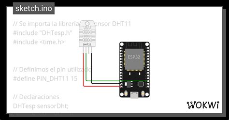 Temperatura Y Humedad Wokwi Esp32 Stm32 Arduino Simulator