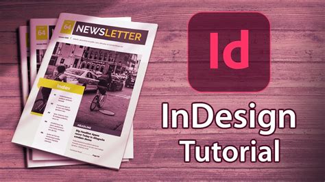 Adobe InDesign Tutorial for Beginners - 2024 - YouTube