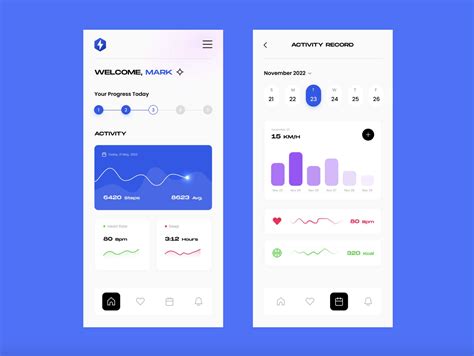 Step Tracker App By Rizvan On Dribbble