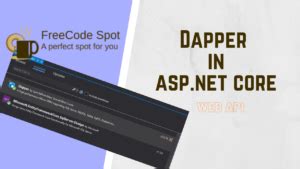 FreeCode In ASP NET MVC Using Dapper