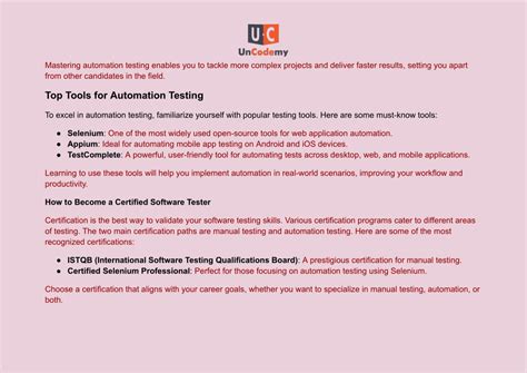 Ppt Become A Certified Software Tester Learn Automation And Manual