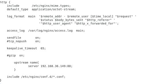 配置nginx的上游服务器，实现将发送给nginx 的请求转发给网关 Just1t 博客园